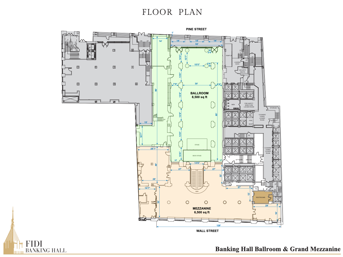 Fidi Banking Hall Floorplans